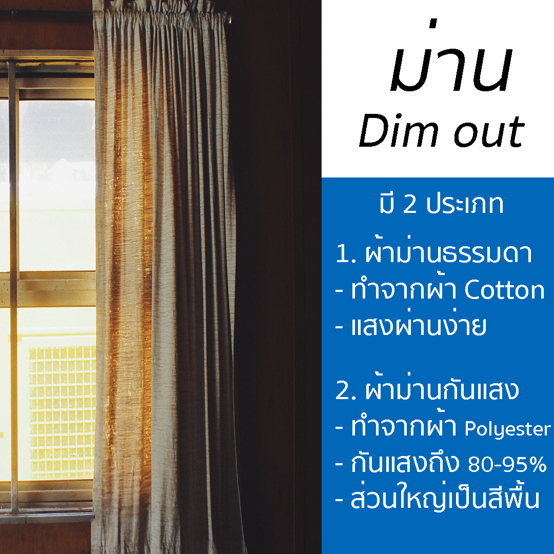 ผ้าม่านปรับแสง Dimout กั้นแสง | พรหมสิน พี.เอส.ซี • ผ้าม่าน มู่ลี่ ...